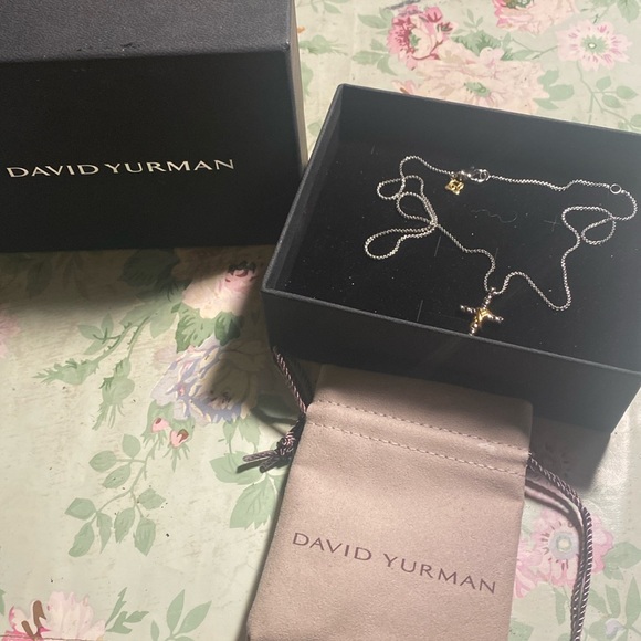 David Yurman | Jewelry | David Yurman Classic Cross And Chain | Poshmark